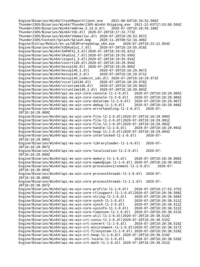 Win64 Binaries and DLLs List | PDF | Computer Engineering | Computer File