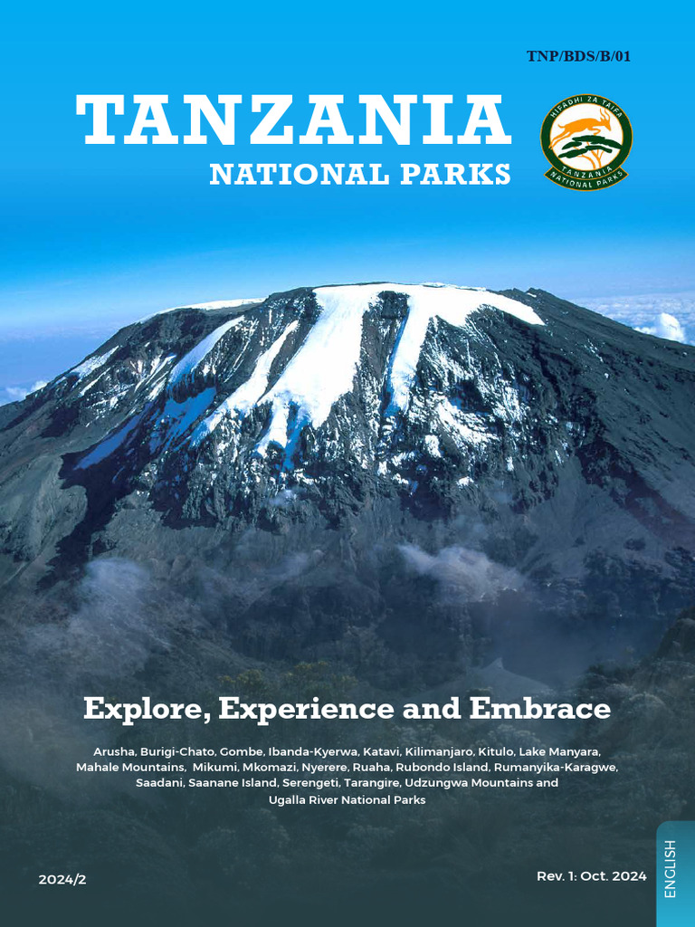 Tanapa General Brochures 2020 | PDF