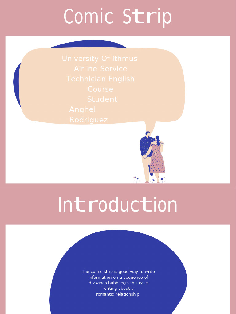 Black and White Illustrative Anti-Bullying Comic Strip | PDF