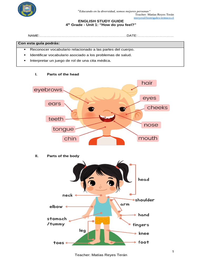 4th Grade Study Guide | PDF