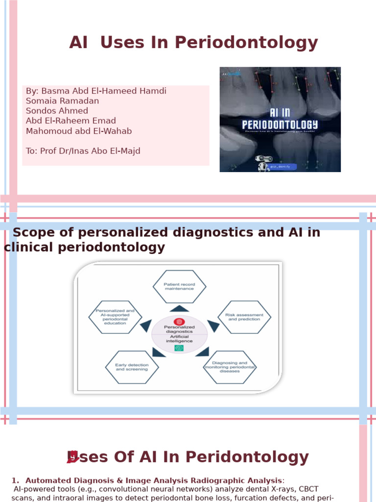 Ai in Perio | PDF