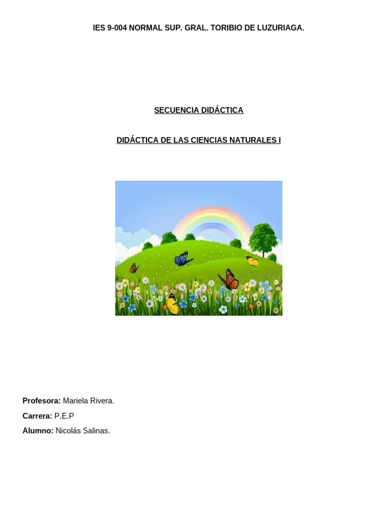 Secuencia Corregida Nico | PDF | Plantas