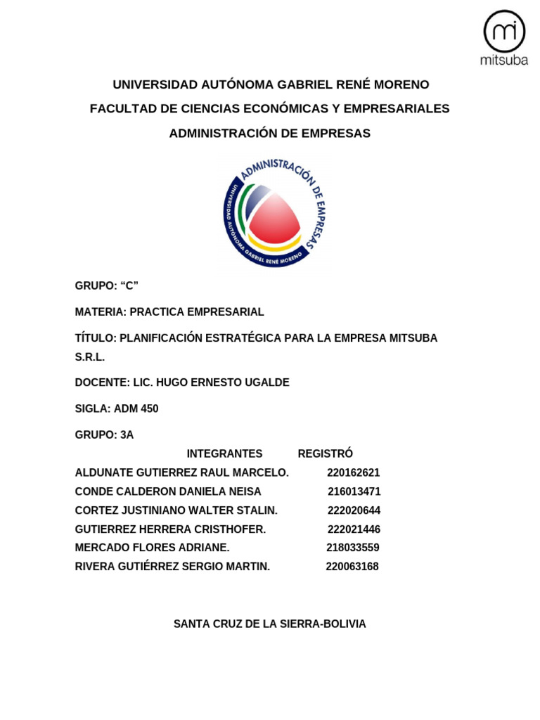 1ra Parte Proyecto Prac | PDF | Business | Cadena de valor