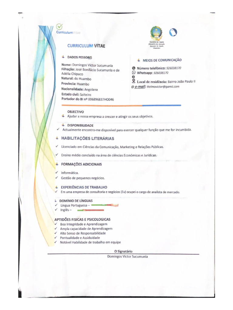 Curriculum Vitae | PDF