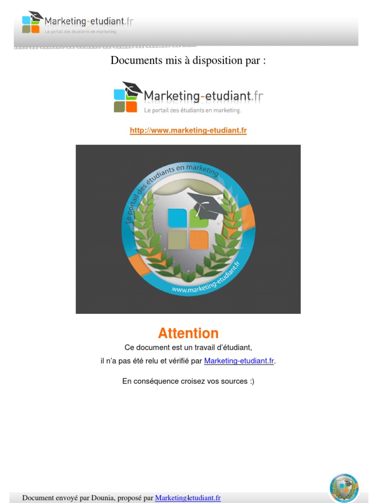 La Politique Produit de Mcdo | PDF | Affaires | Finance et gestion monétaire