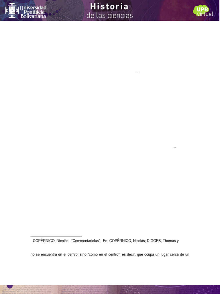 U3 Act1.1 LaCienciaCopernicana | PDF | Nicolás Copérnico | Heliocentrismo