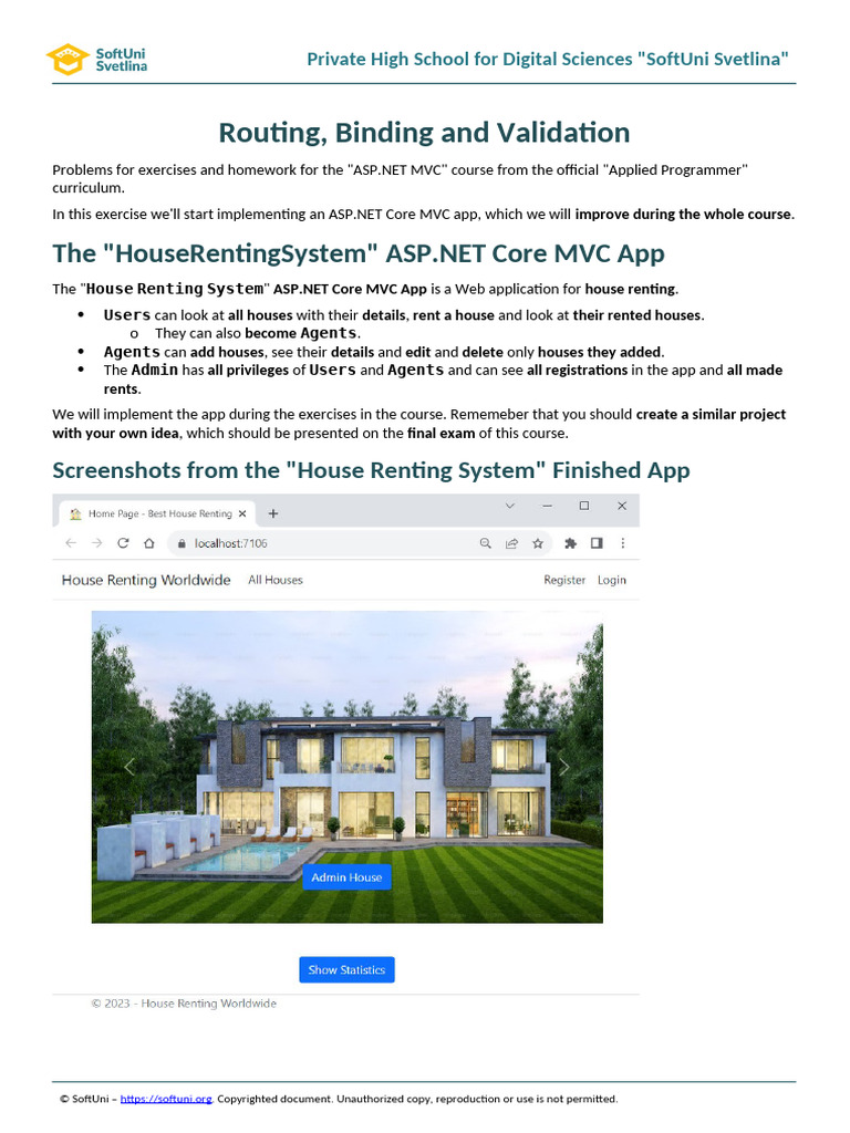 Routing Binding Validation | PDF | Computer File | Model–View–Controller