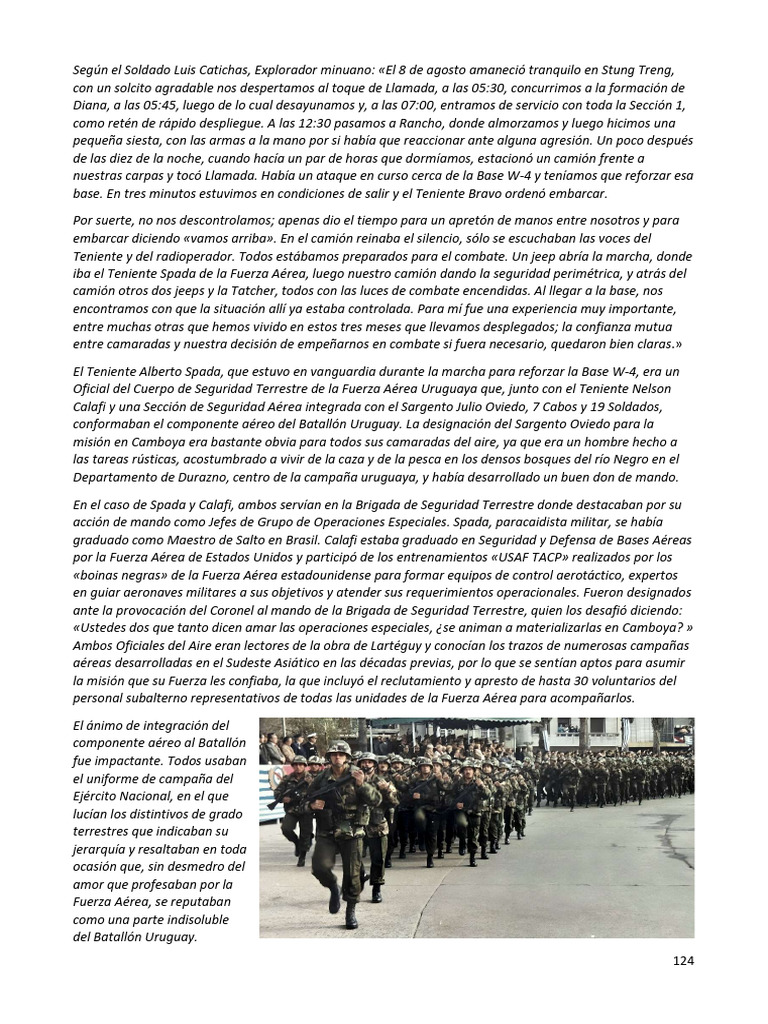 Teniente Nelson Calafi en Camboya | PDF | Aeropuerto | Fuerzas especiales
