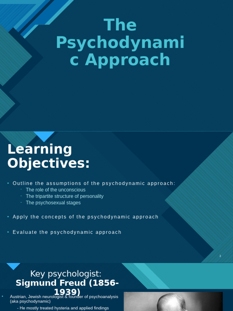 1a. Psychodynamic Approach 2 | PDF | Unconscious Mind | Psychodynamics