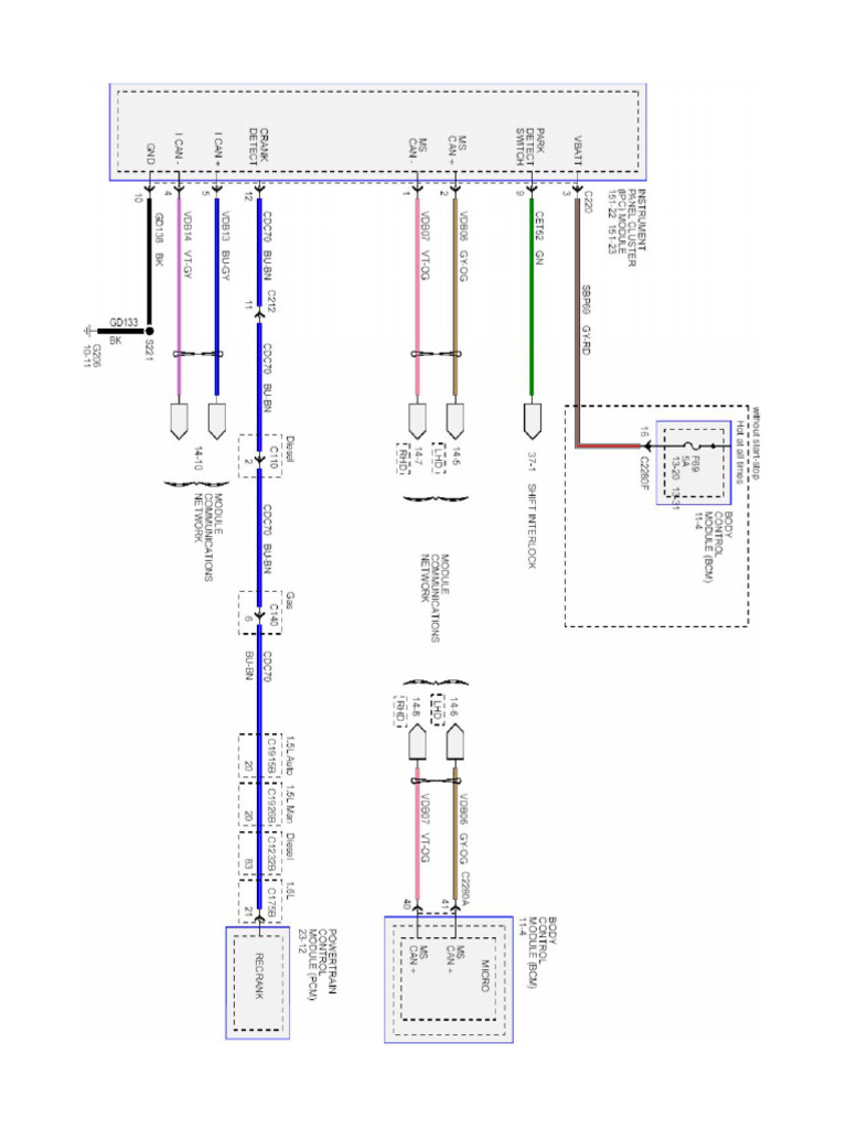 Instrument Cluster | PDF