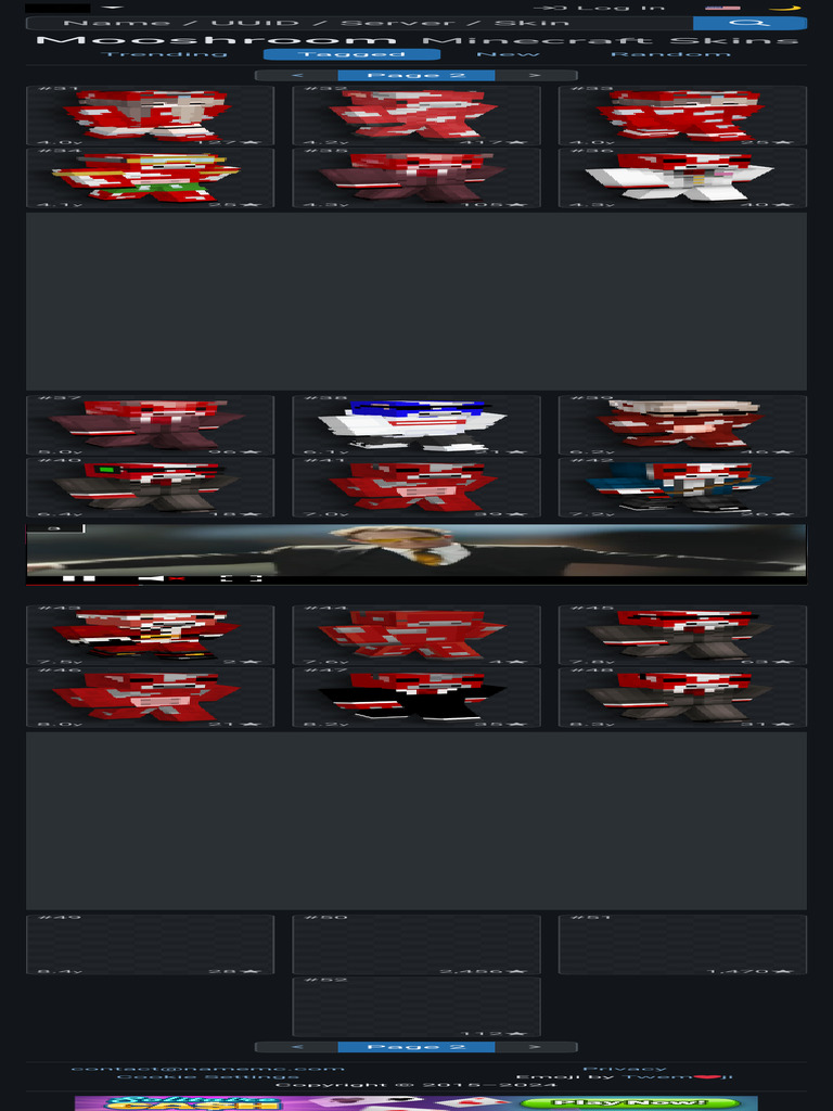 Mooshroom Minecraft Skins The Best Collection of Skins NameMC | PDF