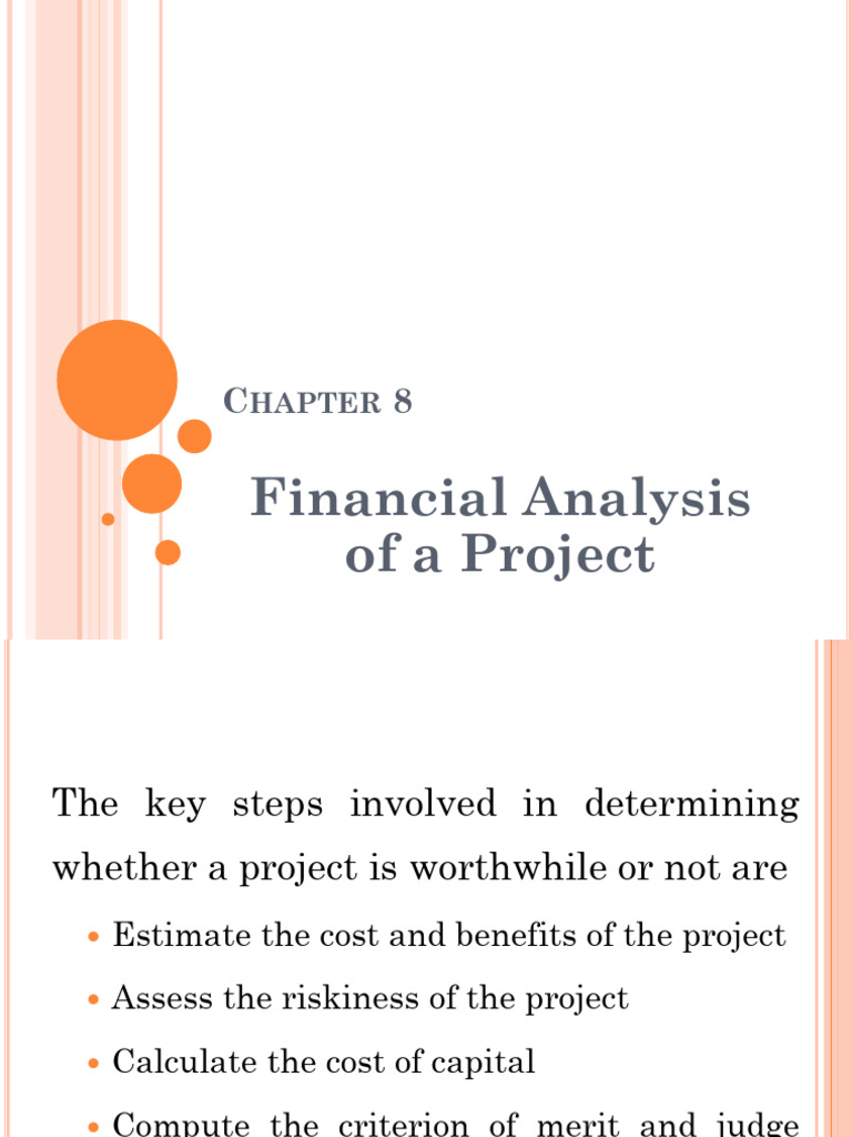 Project Financial Analysis Methods | PDF | Net Present Value | Internal ...