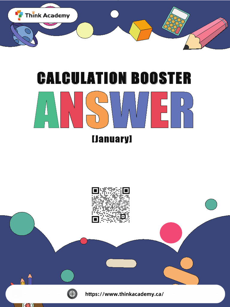 30-Day Mental Calculation Tracker | PDF