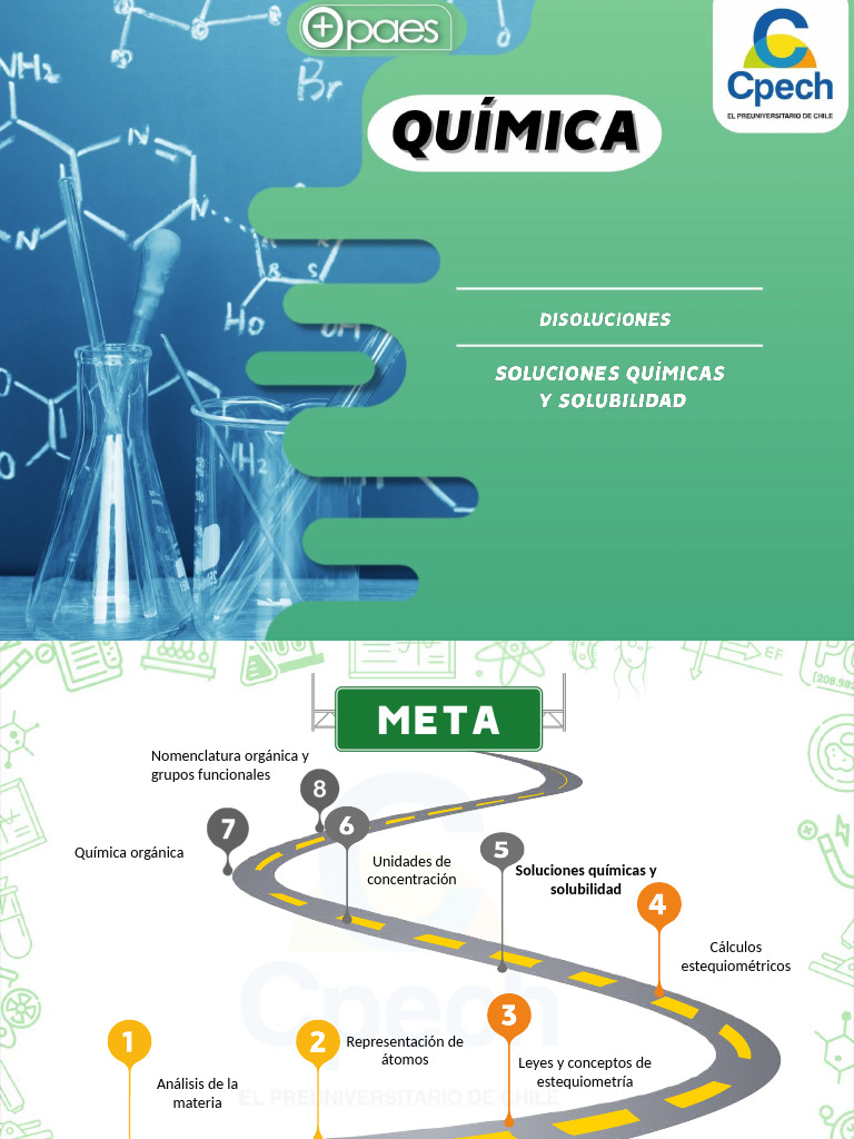 5. soluciones químicas y solubilidad | PDF | Solubilidad | Sustancias ...