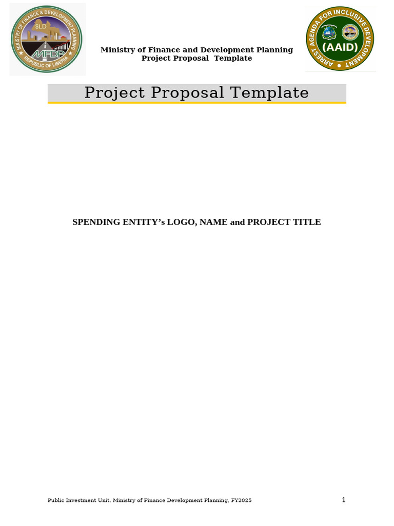 Project Proposal Template | PDF | Risk | Budget