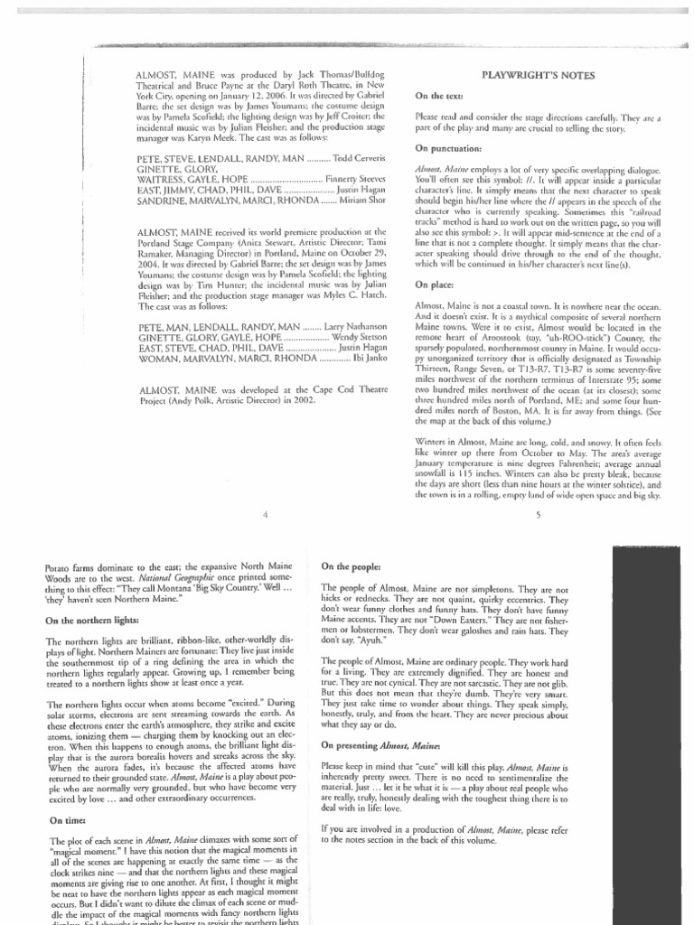 Almost_Maine_Script | PDF