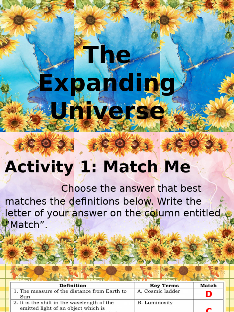 Understanding the Expanding Universe | PDF | Redshift | Doppler Effect