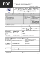 CAAP Form 542: Airman License Application | PDF | Aviation | Transport