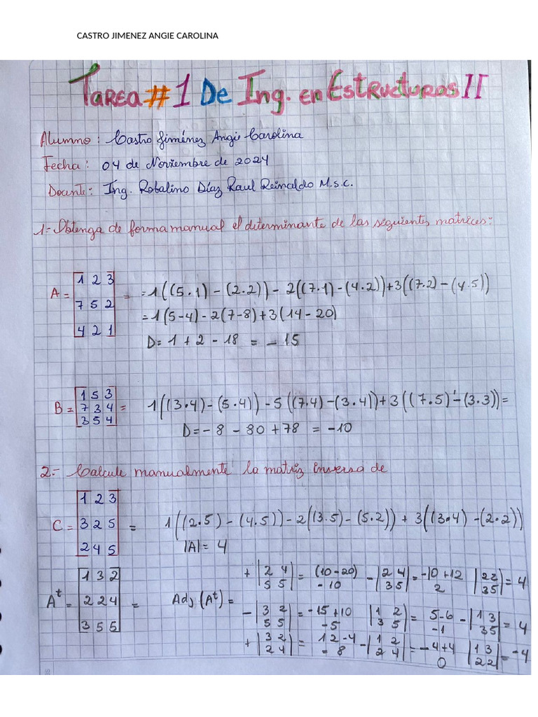 TAREA estructuras 2 | PDF