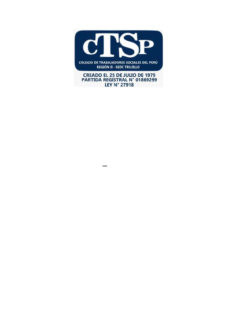 Código de Ética CTSP Aprobado El 09.09.2023 | PDF | Trabajo Social | Derechos humanos