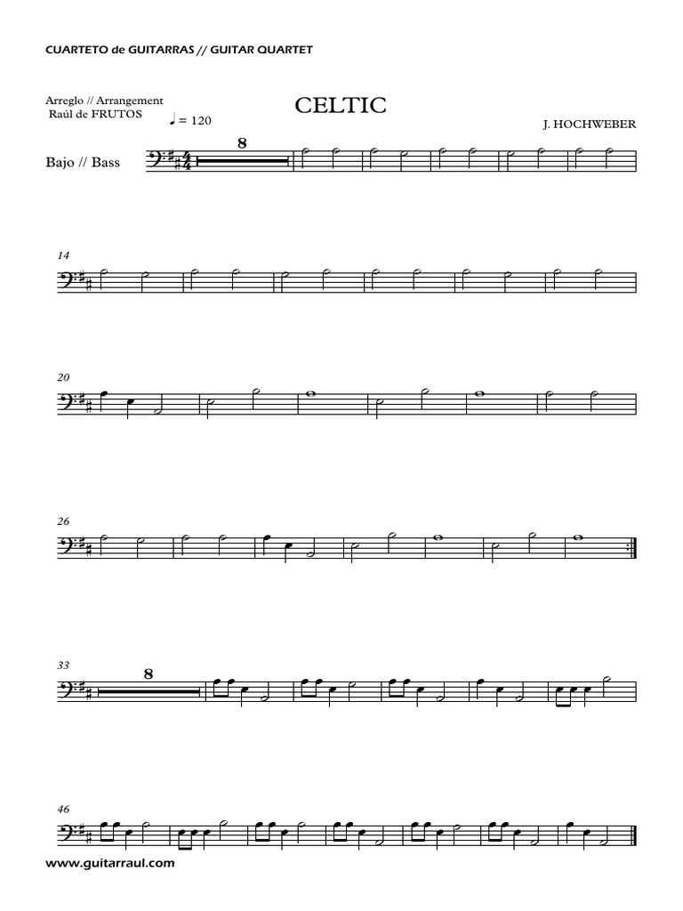 CELTIC - Bajo Bass | PDF
