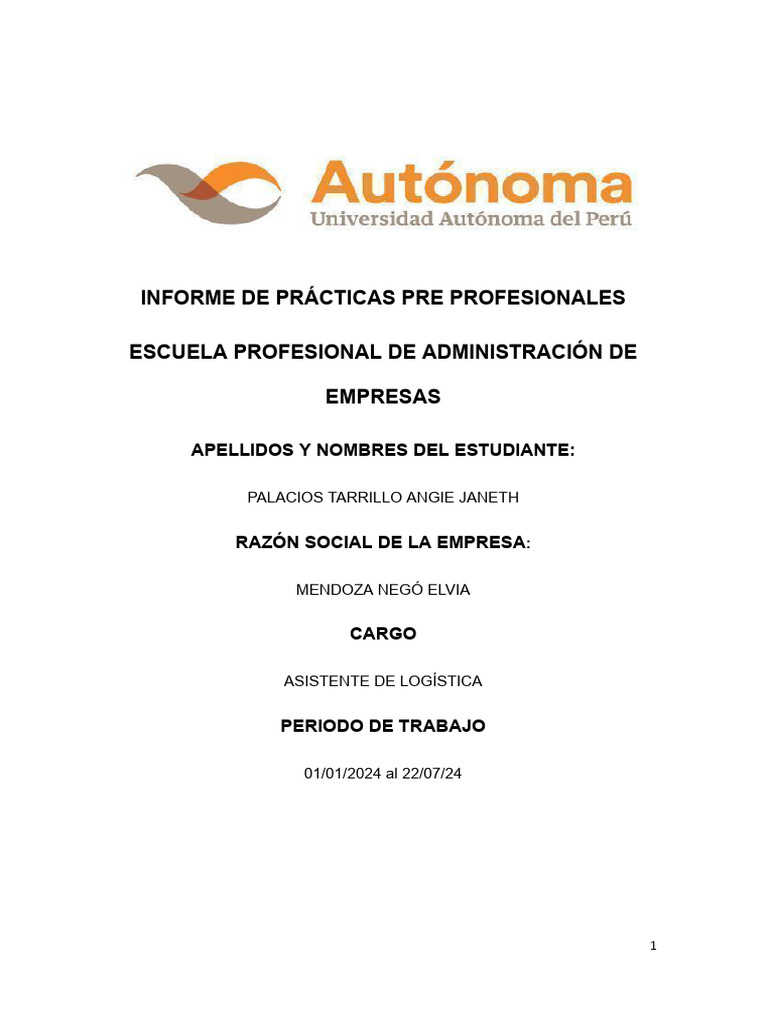 Final Palacios Tarrillo Angie Janeth PPP (v1) | PDF | Calidad ...