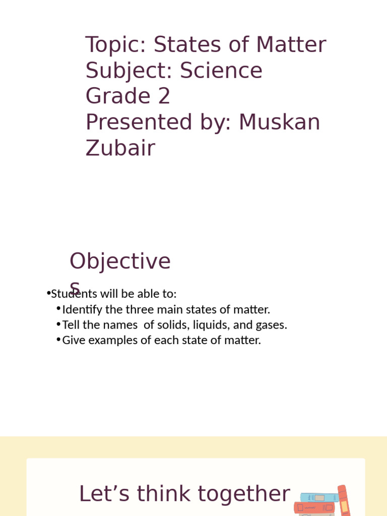 States of Matter Presentation | PDF