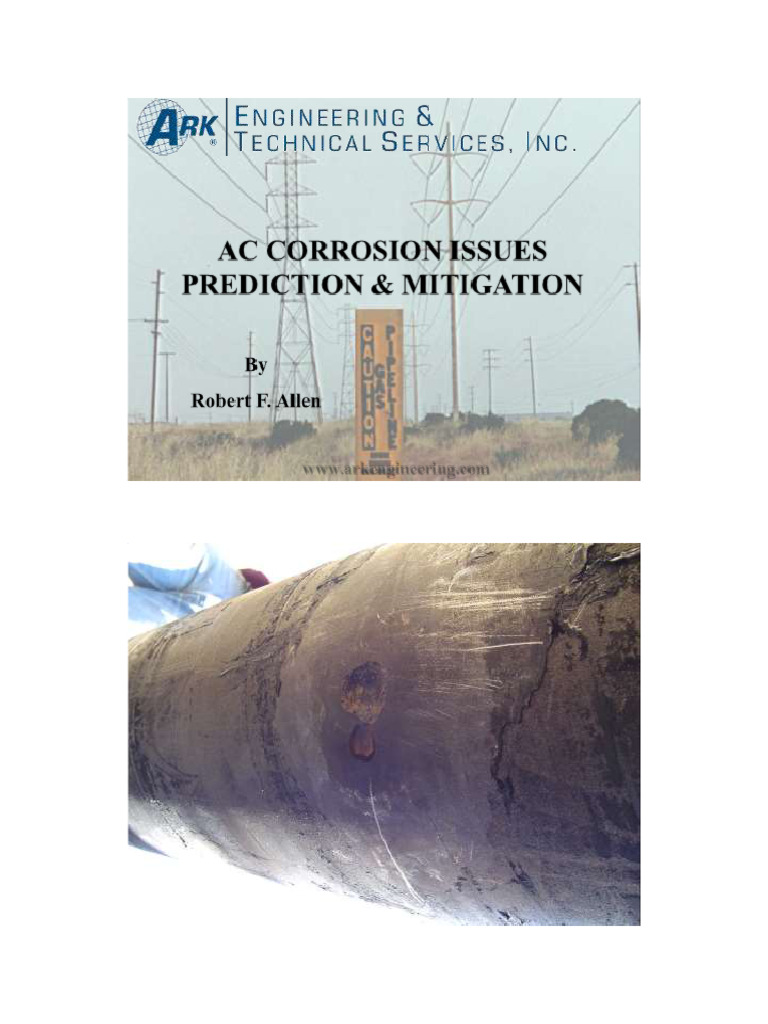 TT6 - AC Corrosion Issues - 2018 - AUCSC | PDF | Corrosion | Alternating Current