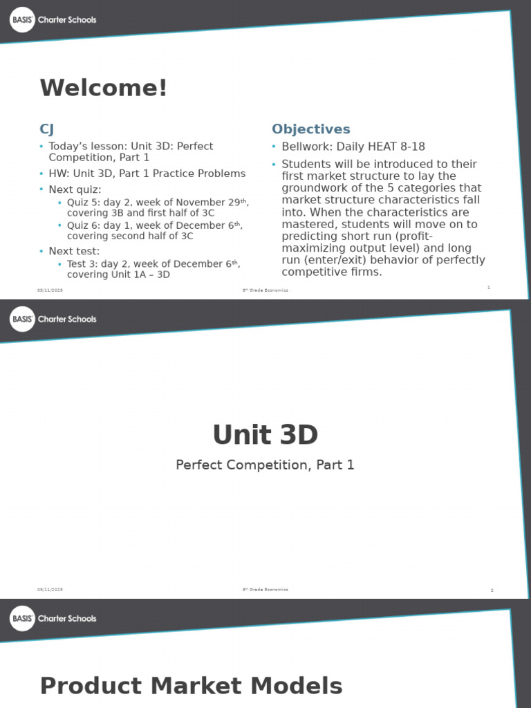 Unit 3d - Perfect Competition | PDF | Perfect Competition | Profit ...