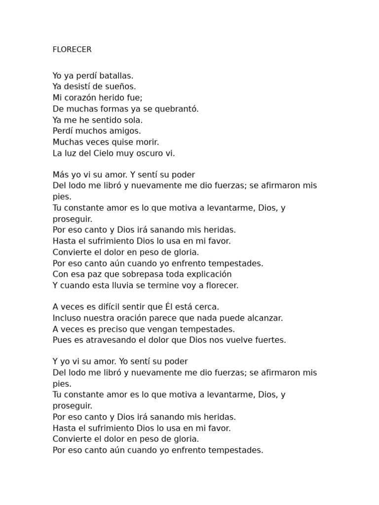 Florecer | PDF