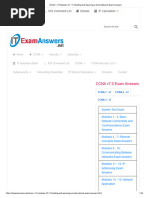 CCNA 1 v7 Modules 1 - 3 - Basic Network Connectivity and Communications Exam Answers | PDF ...