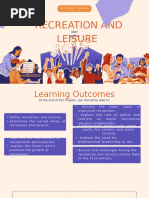 Module 7 RECREATION AND LEISURE | PDF | Recreation | Physical Fitness
