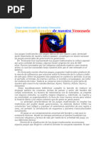 El Gurrufio: Juego Tradicional Venezolano | PDF