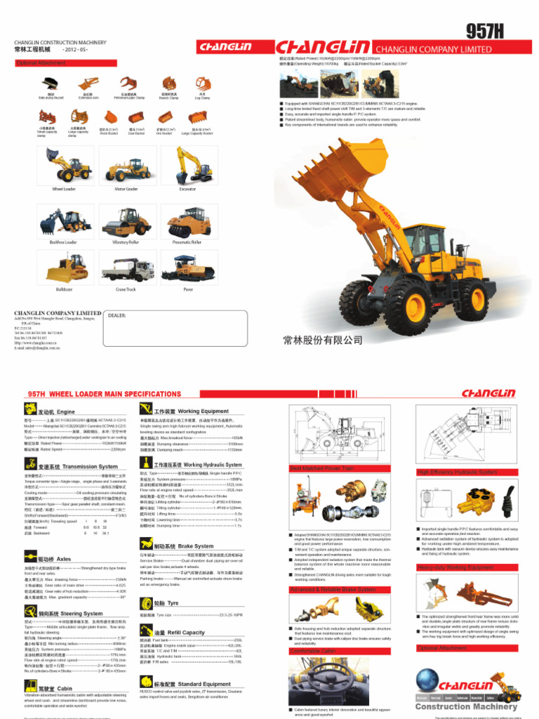 957H Changlin | PDF