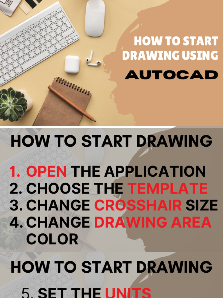 How To Start Drawing Using Autocad | PDF
