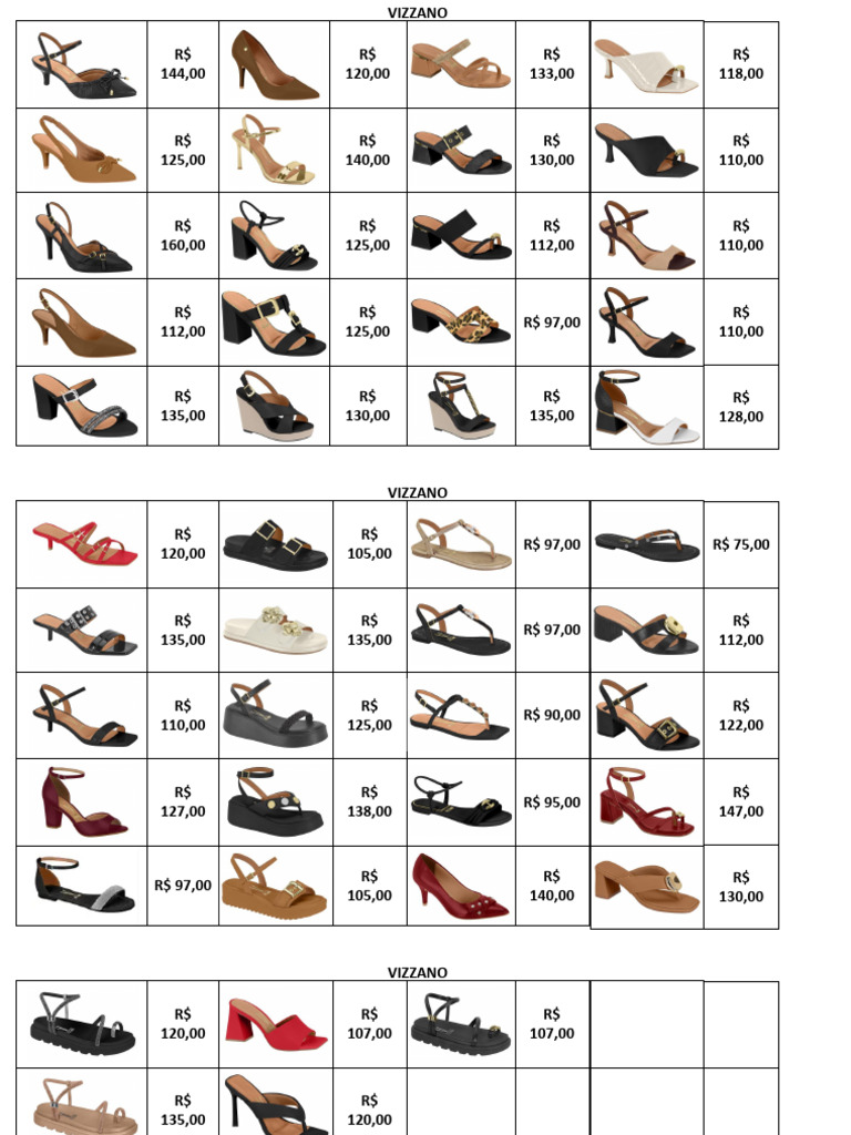 Tabela Nova Col Vizzano-1 | PDF