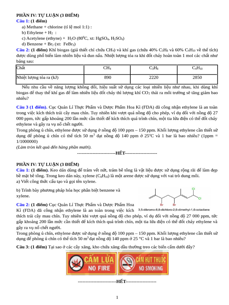 10 de Giua Ky 2 Hoa 11 Kieu Moi (4 Dang) - de | PDF