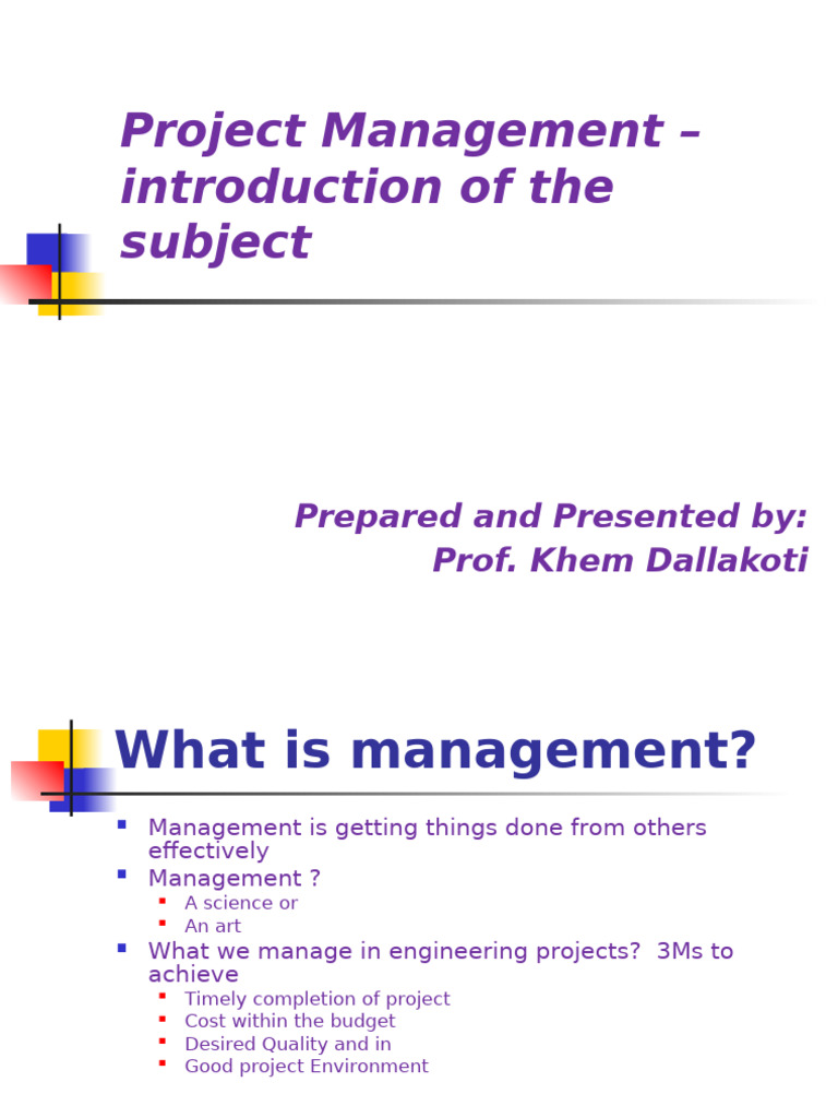 Introduction of Management | PDF