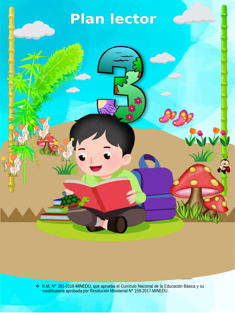 Plan Lector 2024 Tercero | PDF | Salón de clases | Aprendizaje