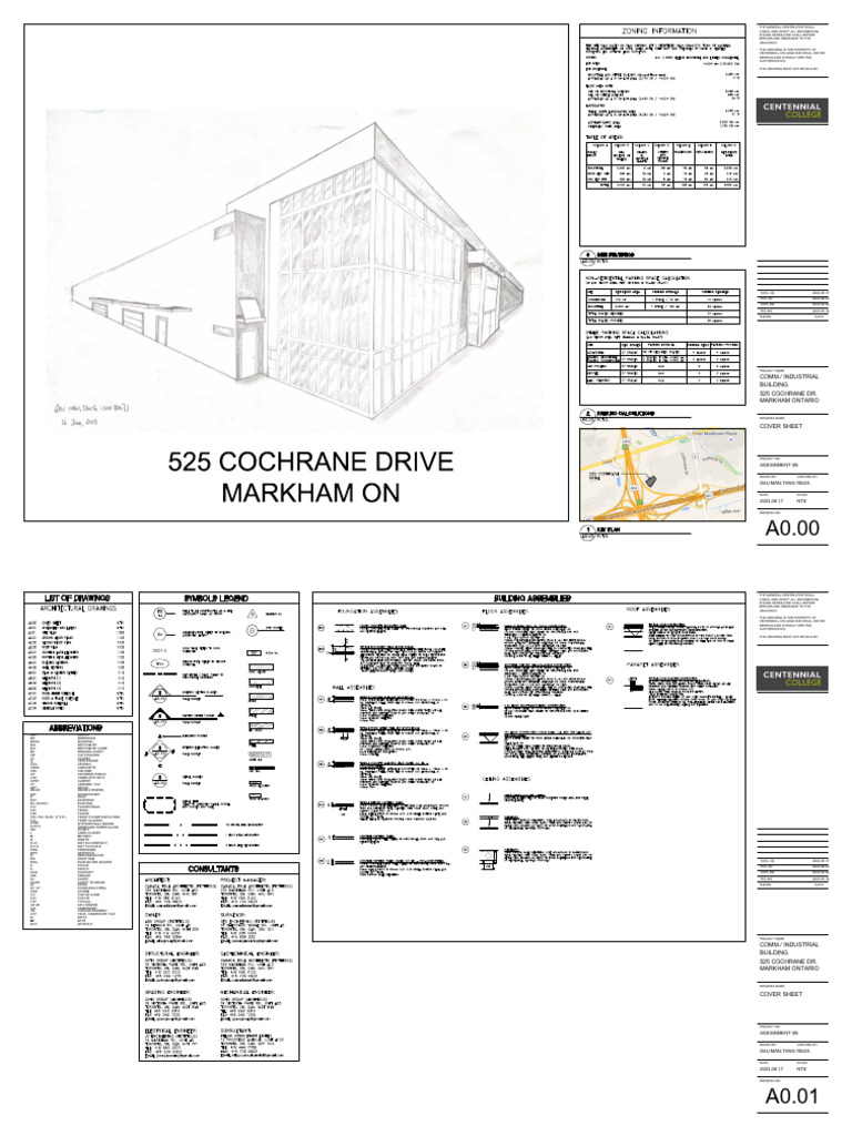 Centennial Sem 2 - Industrial Construction DWG | PDF | Architectural ...