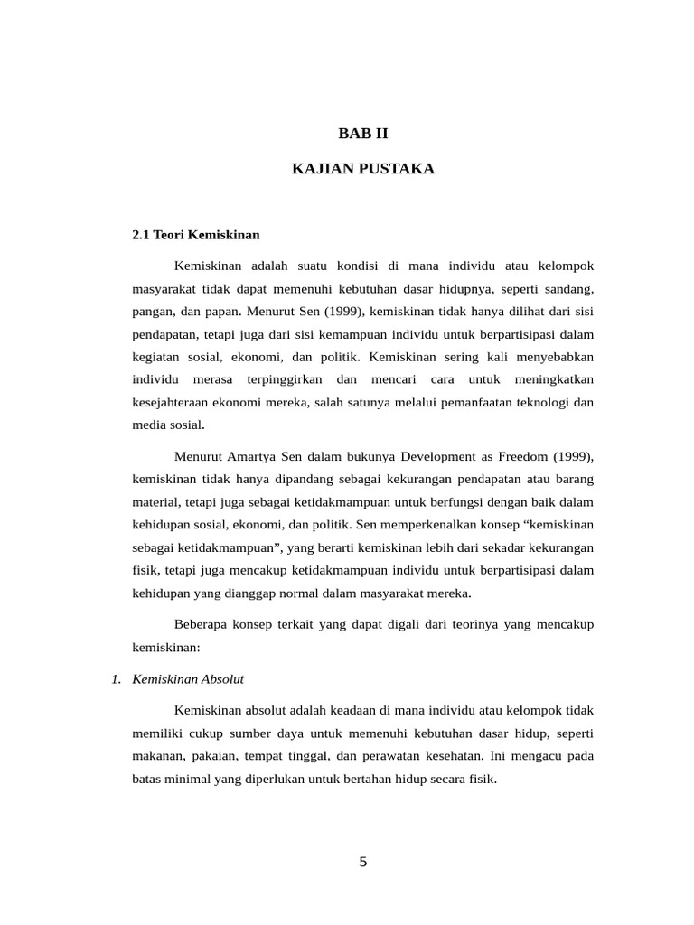 BAB 2 KTI INDO | PDF
