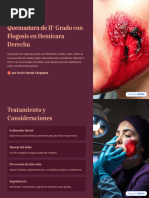 Quemaduras Faciales y Signos de Flogosis | PDF | Quemar | Inflamación