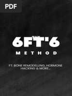 6FT6 Method: Height Growth Guide | PDF | Growth Hormone | Cartilage