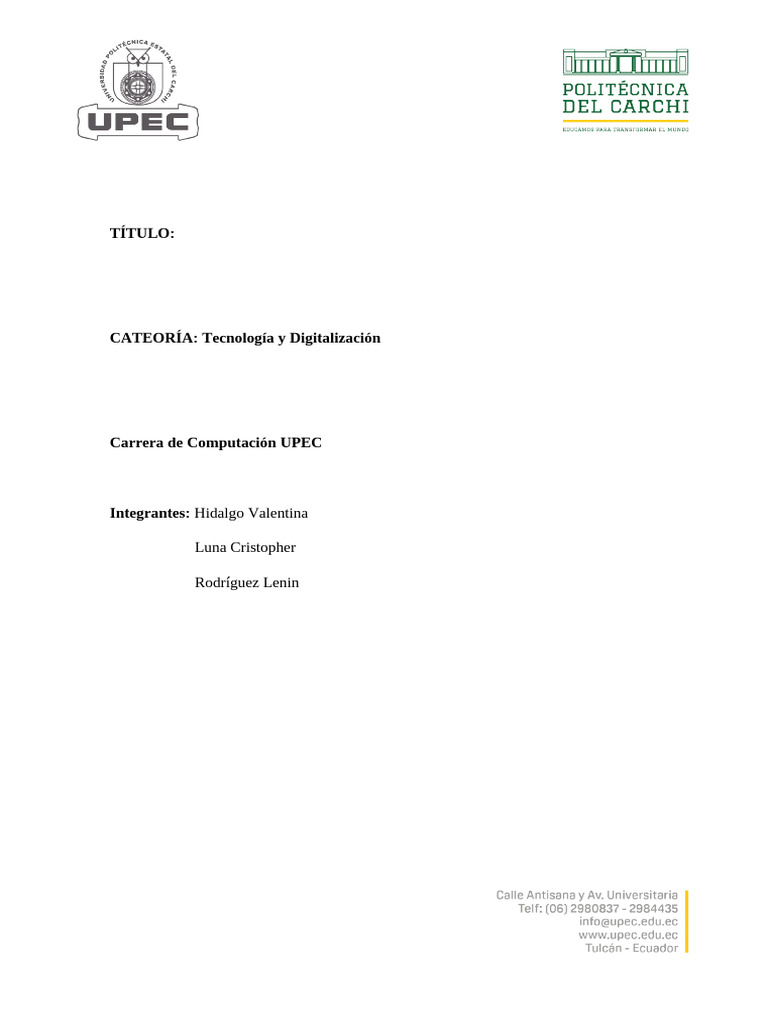 PROYECTO DE LABORATORIO CLÍNICO-UPEC | PDF | Enseñando | Multimedia