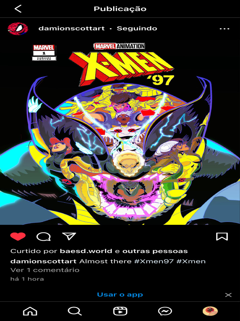 Damion Scott Almost There #Xmen97 #Xmen Instagram | PDF