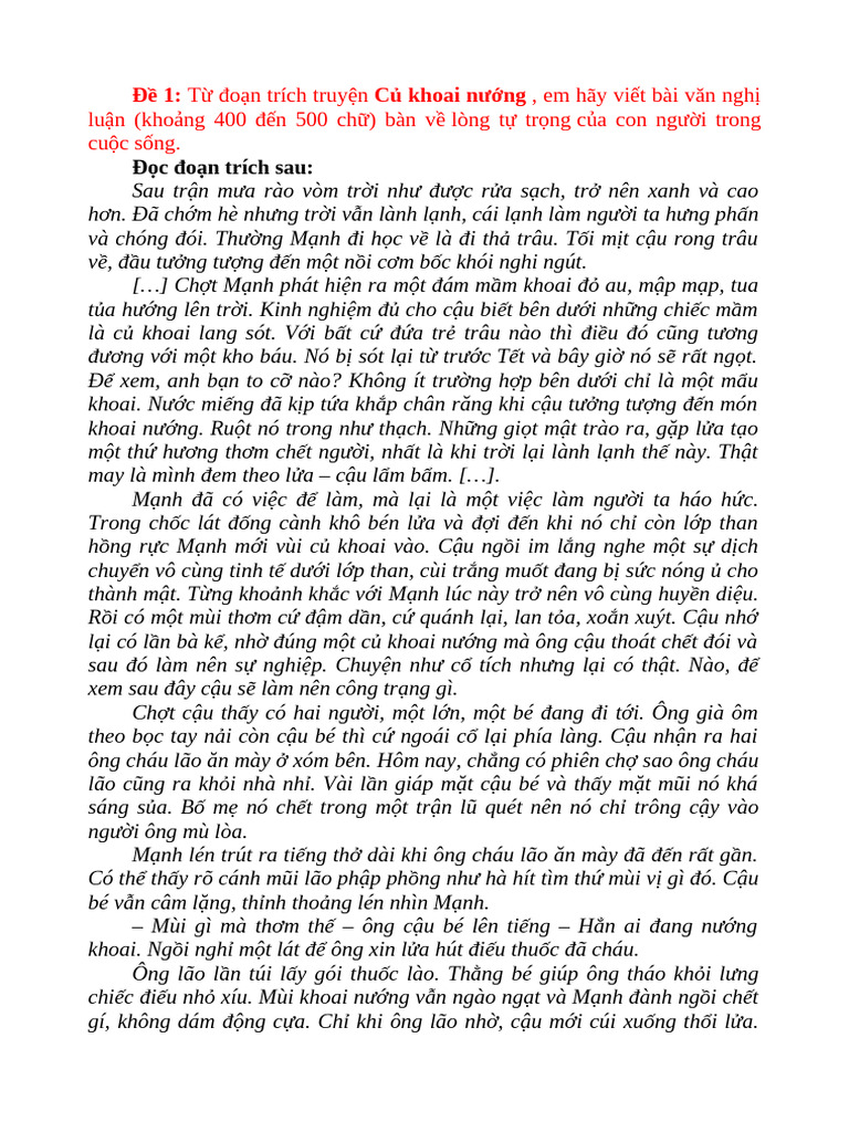 NG Văn 9.CK2 D Phòng | PDF