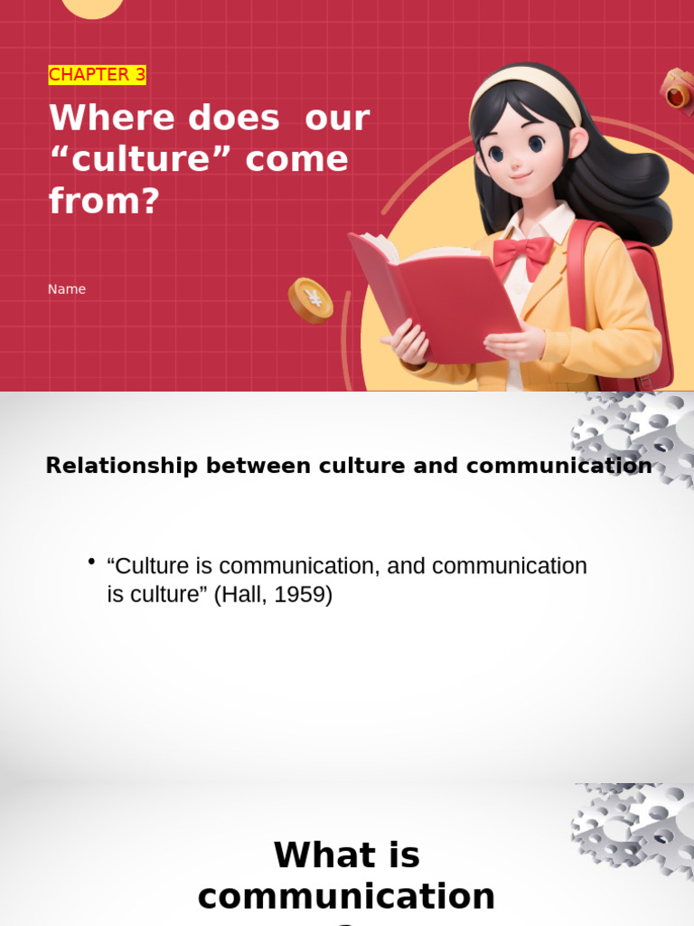 03 - Where Does Our Culture Come From-G I Svien | PDF | Communication ...