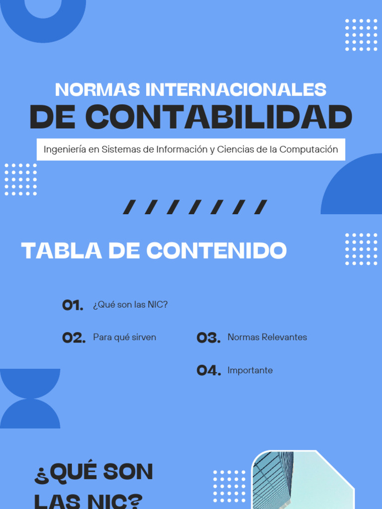 NIC | PDF | Contabilidad | Business