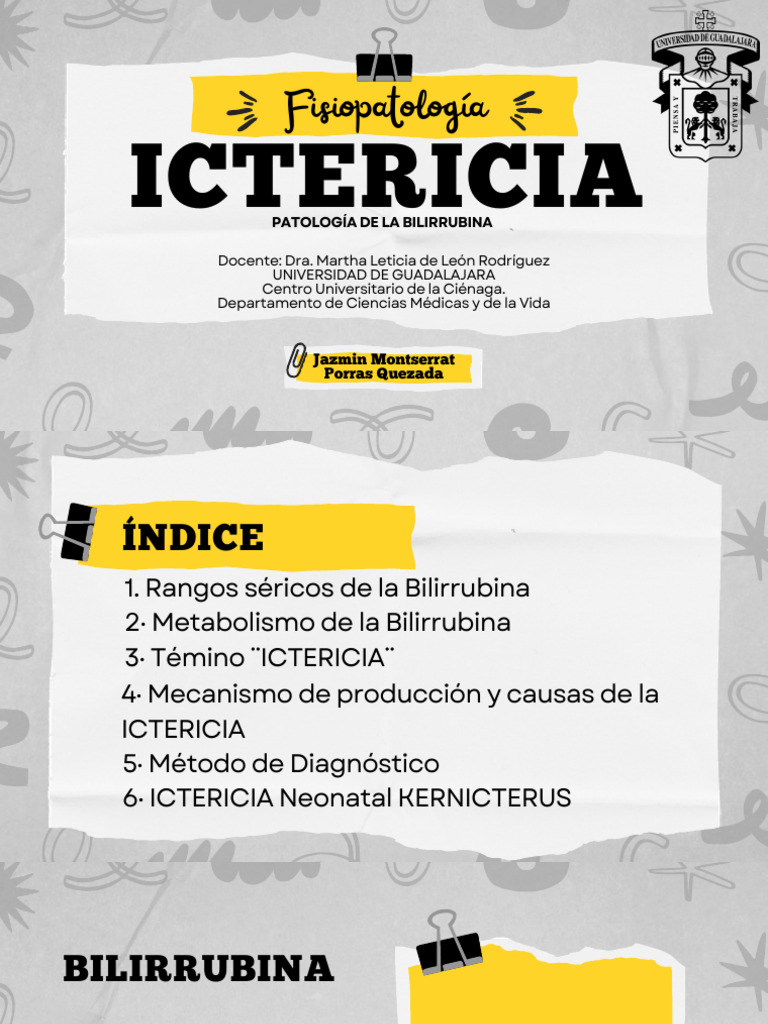 ICTERICIA | PDF | Bilis | Cáncer
