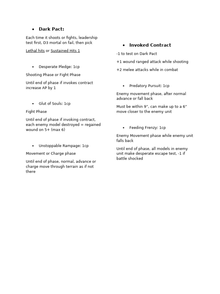 Dark Pact | PDF